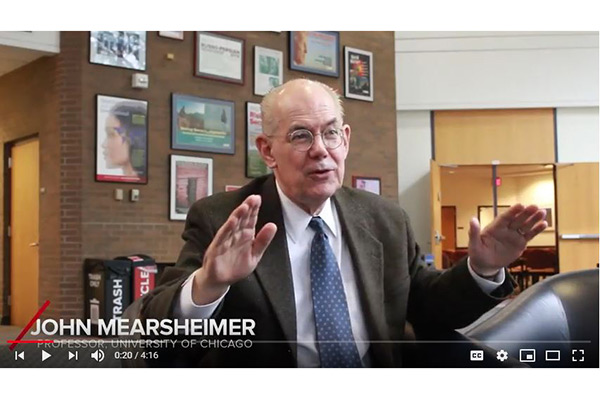New Video: Mearsheimer Visits Mershon | Mershon Center