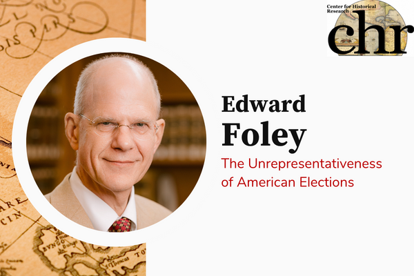 Edward Foley | The Unrepresentativeness of American Elections | Mershon Center
