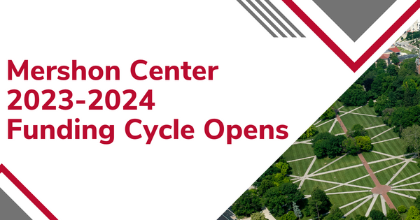 Mershon Center 2023-24 Funding Cycle Opens | Mershon Center for ...