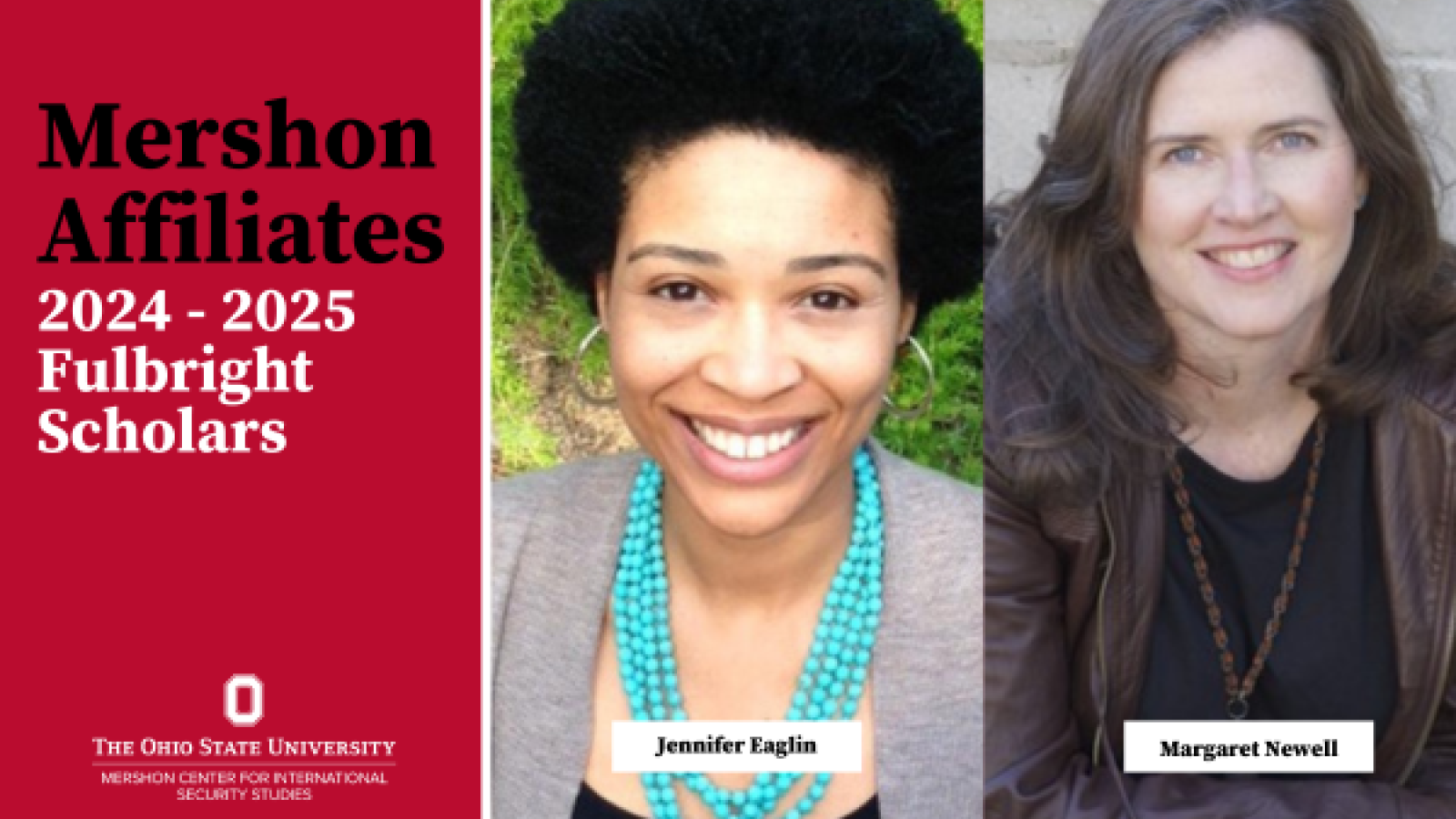 Two Mershon Affiliates are 2024-2025 Fulbright Scholars | Mershon ...